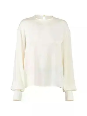 Martin Martin Esther Bishop-sleeve Top - Neutrals