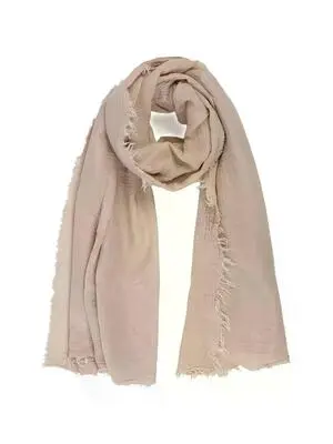 GOIA Printed Fringed Scarf