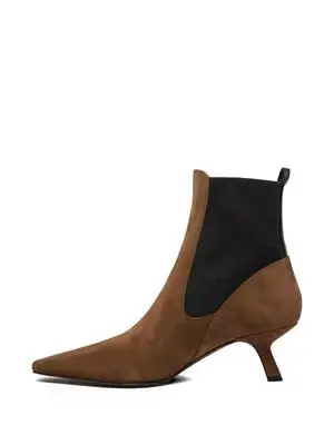 Brunello Cucinelli Pull-tab Suede Boots