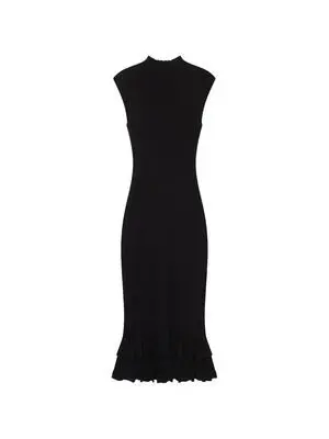 A.L.C. Kennedy Knitted Midi Dress - Black