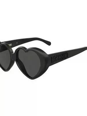 Moschino Heart Geometric Sunglasses