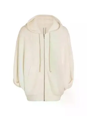 Rick Owens Zip-up Hoodie - Neutrals