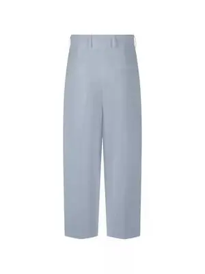 ROSSI Pleated Cropped Trousers