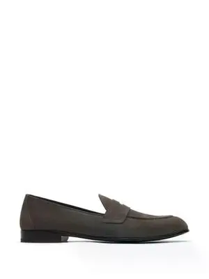 Brioni Appia Penny Loafers - Brown
