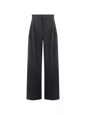 DARKPARK Chicago Pleated Trousers - Grey
