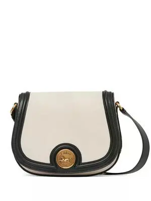Chloé Logo-plaque Shoulder Bag - Neutrals