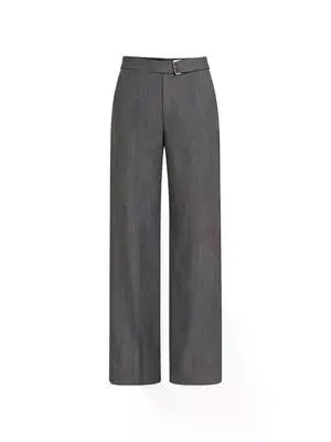 ANN DEMEULEMEESTER Belted Trousers - Grey