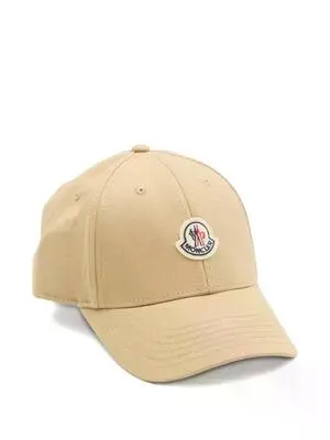 Moncler Logo-patch Baseball Cap Hat - Neutrals