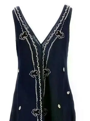P.a.r.o.s.h Embroidered Midi Dress