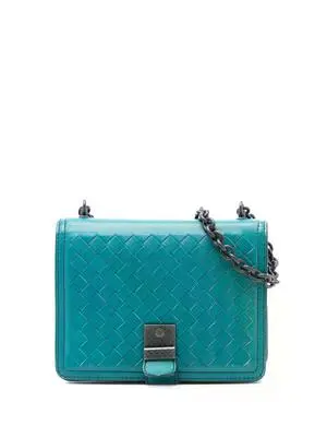 Bottega Veneta Mini Nappa Intrecciato Runway Shoulder Bag