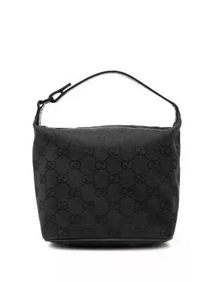Gucci 2000-2015 Gg Canvas Handbag - Black