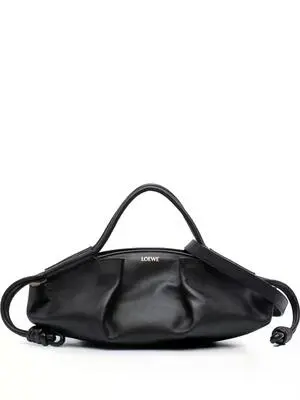 Loewe 2023 Small Nappa Paseo Satchel - Black
