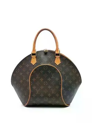 LOUIS VUITTON 2004 Monogram Ellipse Mm Handbag - Brown