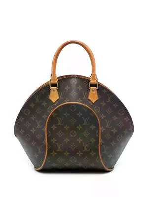 LOUIS VUITTON 1998 Monogram Ellipse Mm Handbag - Brown
