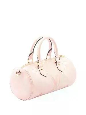 LOUIS VUITTON Monogram Empreinte Papillon Bb Satchel - Pink