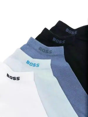 BOSS Logo-embroidered Socks