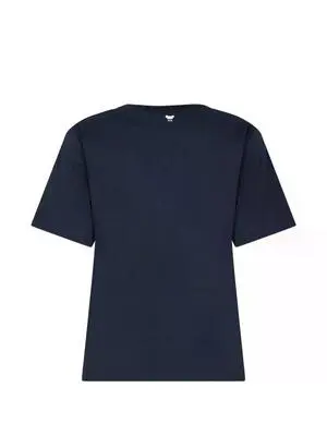 Max Mara Lettering Crew-neck T-shirt - Blue