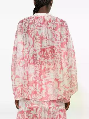 ERMANNO FIRENZE Floral-print Blouse