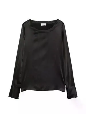 MAZZARELLI Angie Long-sleeve Top - Black