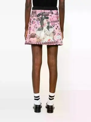 The Artistylist Printed Mini Skirt