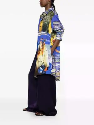 The Artistylist Jarden Majurelle Printed Shirt