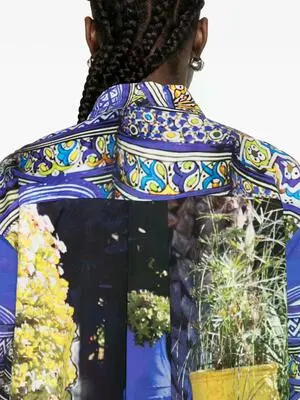 The Artistylist Jarden Majurelle Printed Shirt