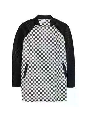 THE ARTISTYLIST Checked Coat - Black