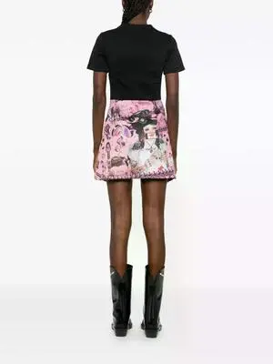 The Artistylist Short-sleeve Mini Dress - Black