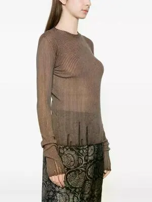UMA WANG Ribbed Top