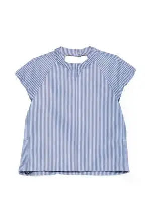 Sacai Striped T-shirt - Blue