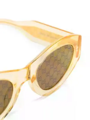 Gucci Oval-frame Sunglasses