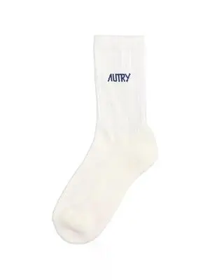 AUTRY Ribbed Logo Socks