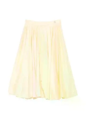 CURIEL Gathered Skirt - Yellow
