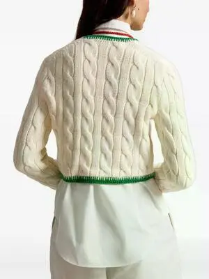 Polo Ralph Lauren Cable-knit Cardigan - Neutrals