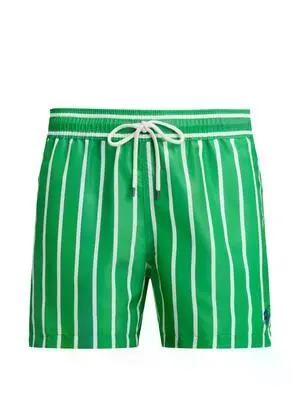 Polo Ralph Lauren Traveler Striped Swim Shorts - Green