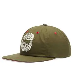 MAHARISHI Paper Cut 6 Panel Cap - Olive Og-107f