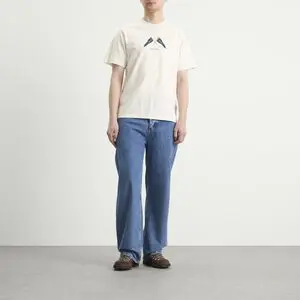FORET Pennant T-shirt - Cloud