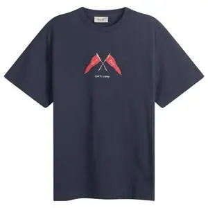 FORET Pennant T-shirt - Navy