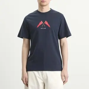 FORET Pennant T-shirt - Navy