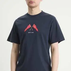 FORET Pennant T-shirt - Navy