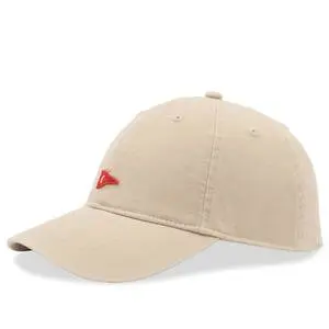 FORET Flag Washed Cap - Khaki