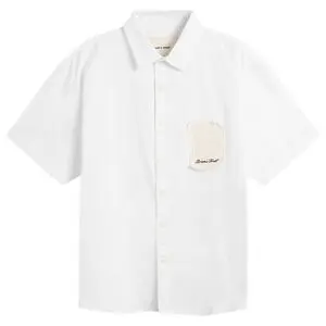 BRAM'S FRUIT Shortsleeve Varsity Shirt - White