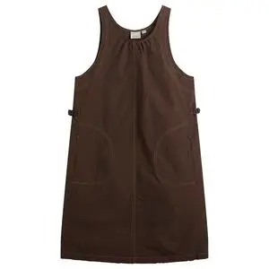 Gramicci Nylon Midi Dress - Chocolate