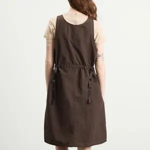 Gramicci Nylon Midi Dress - Chocolate