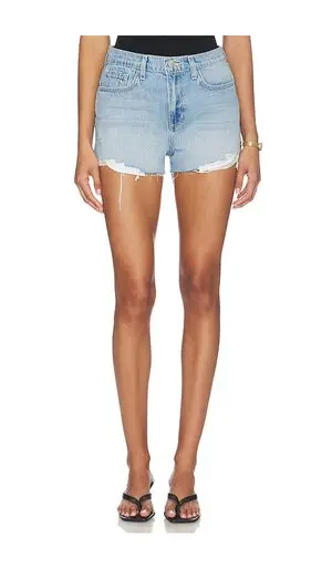 L'Agence High Rise Denim Shorts