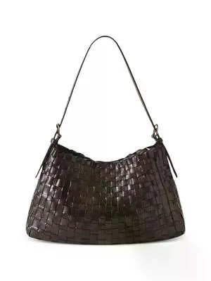 Dragon Diffusion Hobo Salvage Woven-design Shoulder Bag - Brown