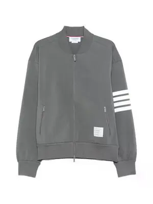 Thom Browne Four-stripe Zip Jacket - Grey