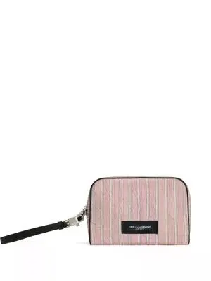 Dolce & Gabbana Froissé Fabric Handbag - Pink