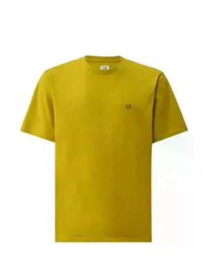 C.P. COMPANY 30/1 Jersey Short-sleeve Goggle T-shirt - Yellow