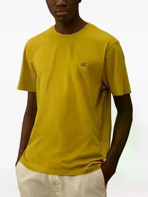 C.P. COMPANY 30/1 Jersey Short-sleeve Goggle T-shirt - Yellow